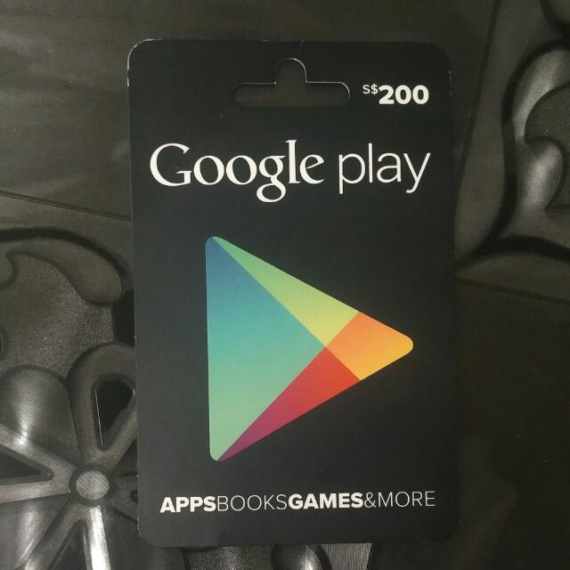 Google play card, Tickets & Vouchers, Vouchers on Carousell