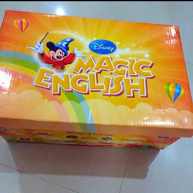 Grolier Disney Magic English, Hobbies & Toys, Books & Magazines ...