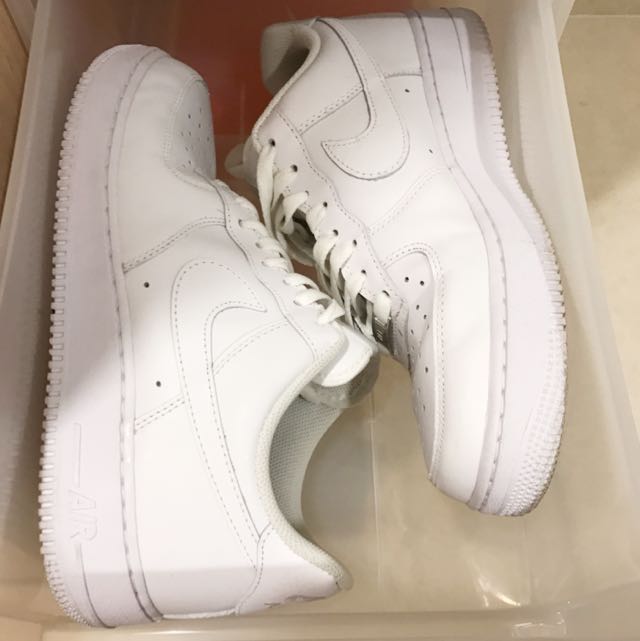 Nike Air Force One All White, Men's Fashion, Footwear, Sneakers on ...