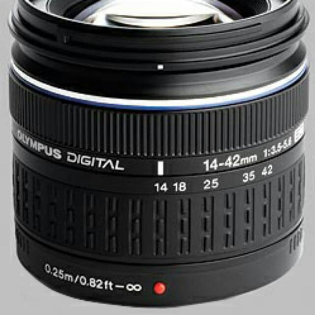 Olympus 14-42mm ED Four Third Lens, Photography, Lens & Kits on Carousell
