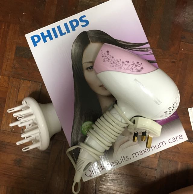 Philips Hair Dryer ( With volume diffuser), Beauty & Personal Care ...