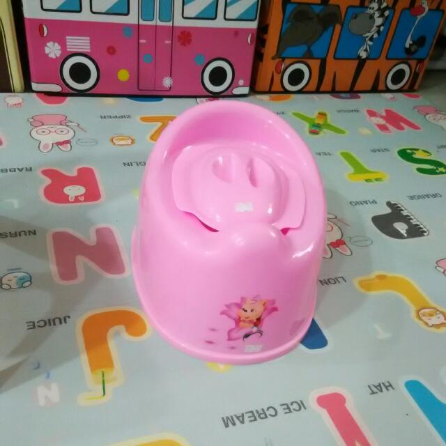 Pink Potty, Babies & Kids, Babies & Kids Fashion on Carousell