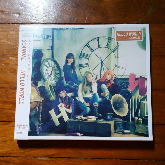 SCANDAL Hello World Album, Hobbies & Toys, Music & Media, CDs & DVDs on ...