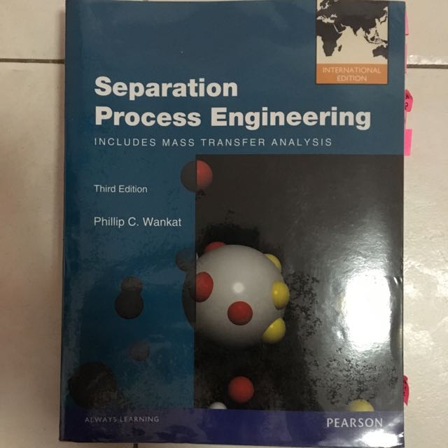Separation Process Engineering (wankat), Hobbies & Toys, Books ...