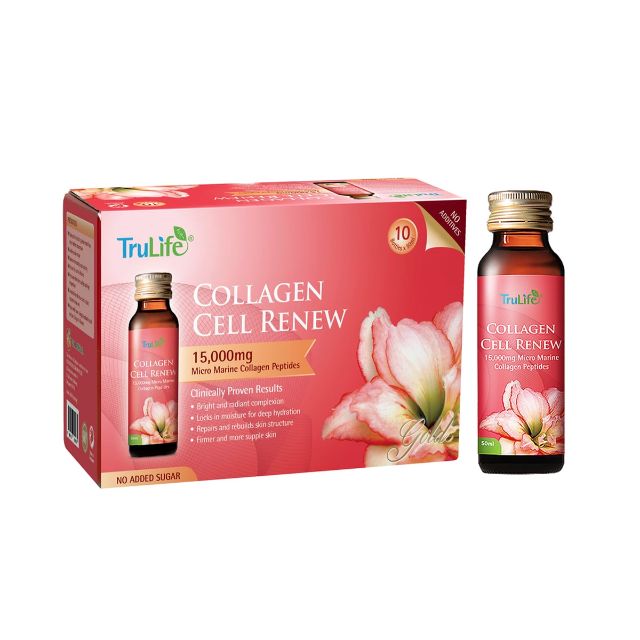 TruLife Collagen Cell Renew 10's x 50ml, Health & Nutrition, Health ...
