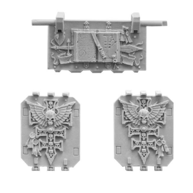 Warhammer 40K Forge World Grey Knight Land Raider Door Set 2, Hobbies ...