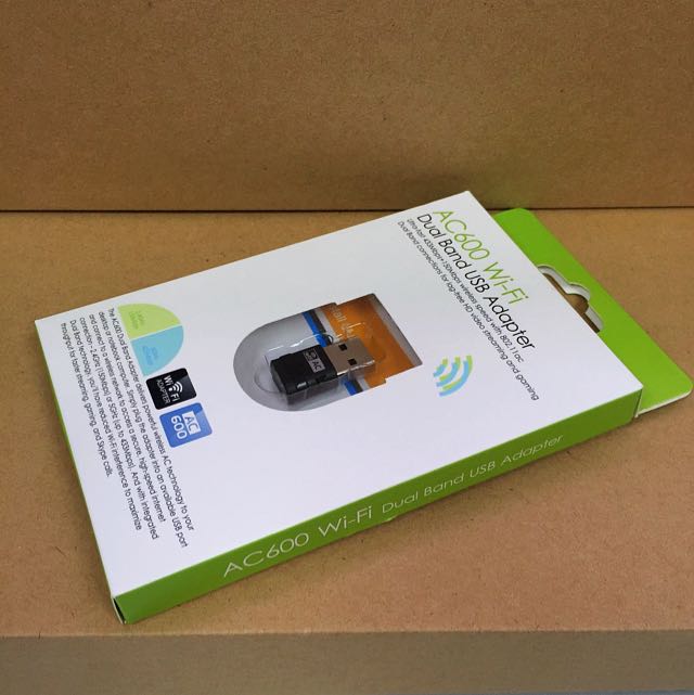 全新AC600 WI-FI Dual Band USB Adapter WIFI 手指#crushonyou, 電腦＆科技, 電腦周邊及配件 ...
