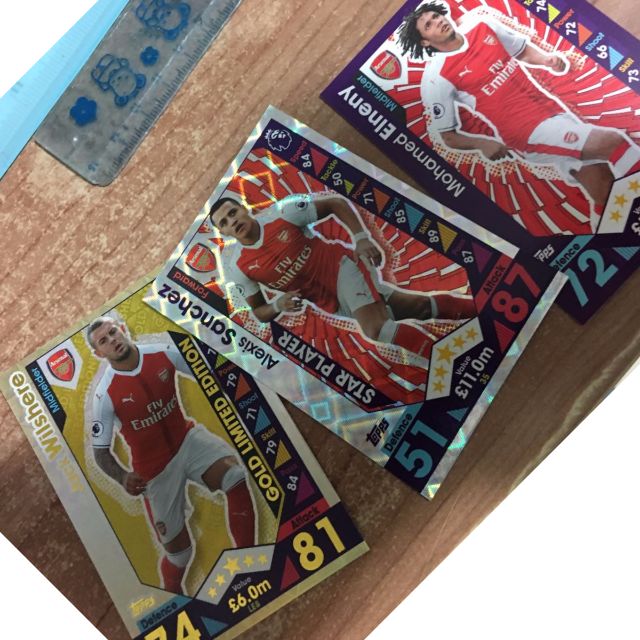 Arsenal FC Cards Match Attax, Hobbies & Toys, Toys & Games on Carousell