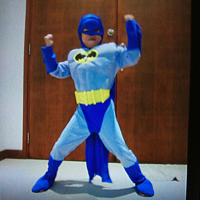 Batman Muscle Costume, Babies & Kids, Babies & Kids Fashion on Carousell
