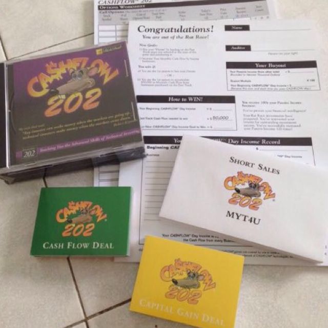 CashFlow 202 Board Game Cash Flow, Hobbies & Toys, Toys & Games on ...