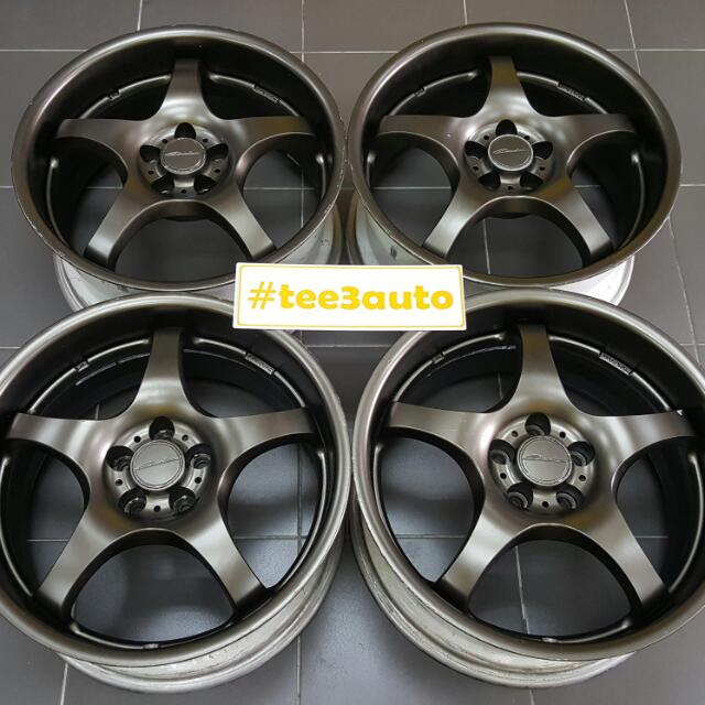 Enkei Circular 17x8j Off35 5H100 Made In Japan, Auto Accessories on ...
