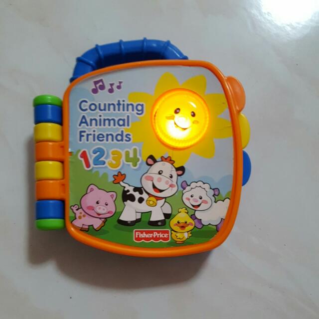Fisher price counting animal friends 1234, Babies & Kids, Infant ...