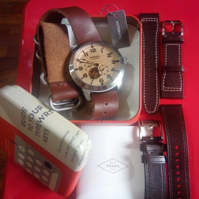 Fossil Pilot 54 ME 3119 (Japan Automatic Movement), Luxury, Watches on ...