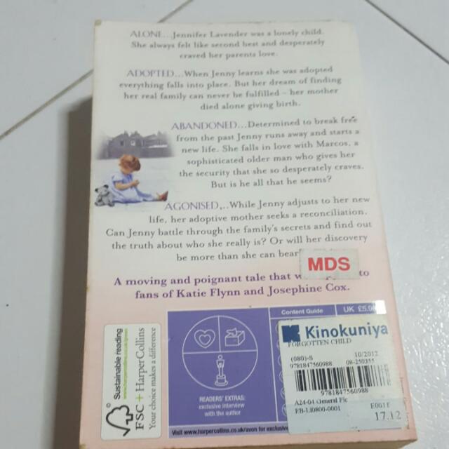 Kitty Neale Forgotten Child, Books & Stationery, Fiction on Carousell