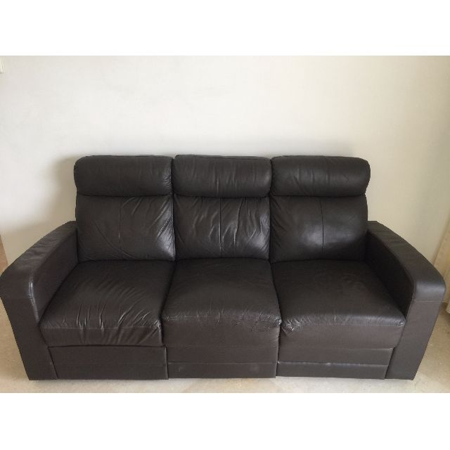 Leather Sofa Leg Rest | Baci Living Room