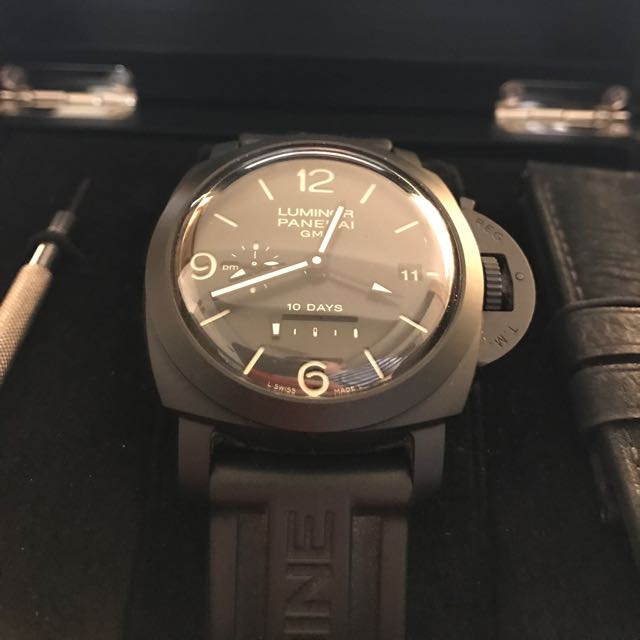 Panerai Luminor 1950 Ceramic GMT 10-Days Power Reserve Ref Pam335 ...