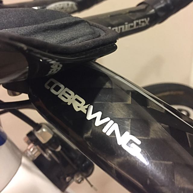 Profile Design Cobra Wing Carbon Aerobar Base Bullhorn 40cm 31.8mm Aero ...