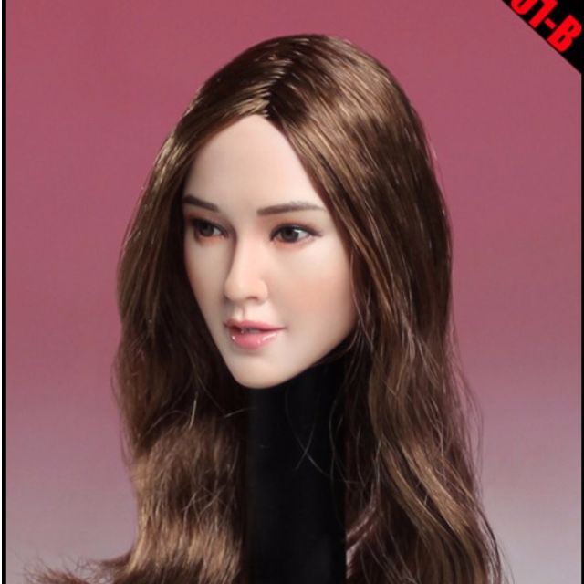 Superduck Super Duck Sdh001 B Sdh 001 B Asian Female Head Long Hair