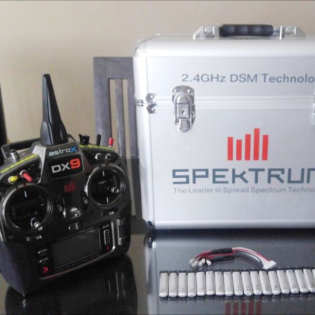 Dx 9 Spektrum & Tiny Whoop, Hobbies & Toys, Toys & Games on Carousell