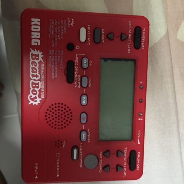 Korg beat Boy, Hobbies & Toys, Music & Media, Music Accessories on ...