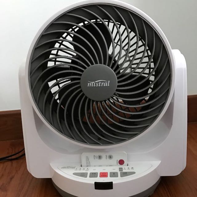 Mistral Fan With Remote (White), Furniture & Home Living, Lighting ...