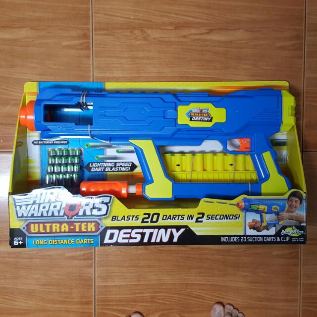 Nerf Buzz Bee Air warriors Ultra Tek Destiny, Hobbies & Toys, Toys ...