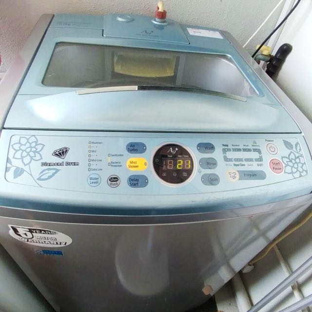 Samsung Diamond Drum Washing Machine, TV & Home Appliances, Washing ...