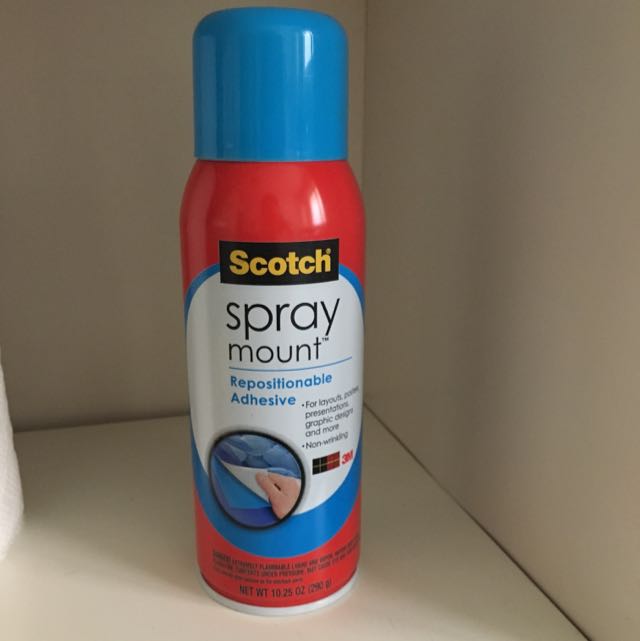 Scotch Spray Mount Repositionable Adhesive, Everything Else on Carousell