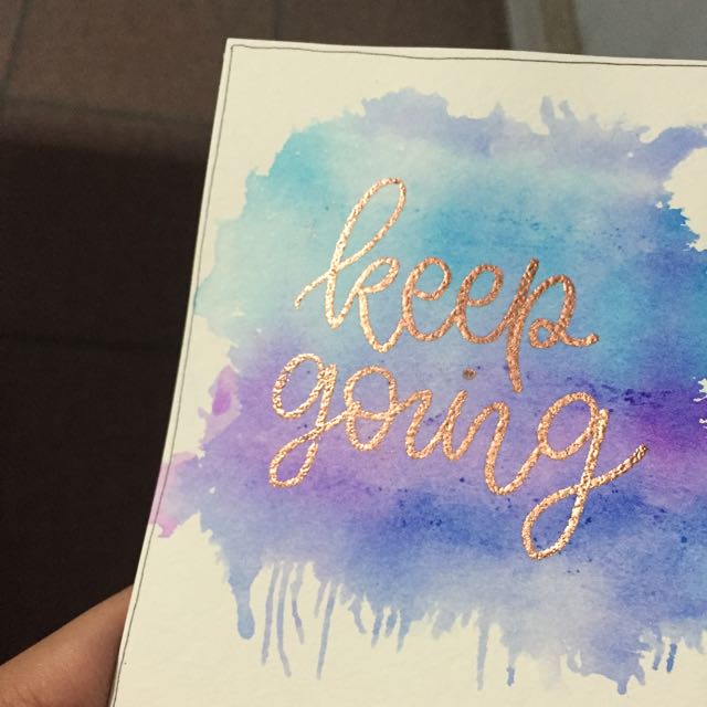 Embossed Names/Cards, Hobbies & Toys, Art & Prints on Carousell