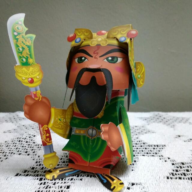 Paper Statue - Guan Yu, Hobbies & Toys, Stationery & Craft, Art ...