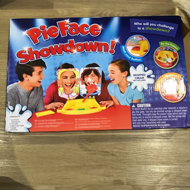 PieFace Showdown (NEW), Hobbies & Toys, Toys & Games on Carousell