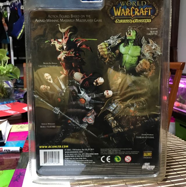 Rehgar Earthfury (World of warcraft) Action figure, Hobbies & Toys ...
