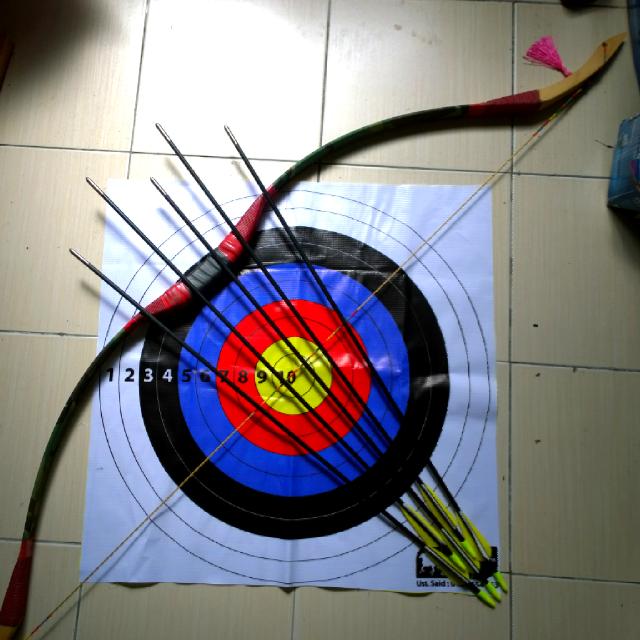 Set Memanah Tradisional Mampu Milik!, Sports Equipment, Sports & Games ...