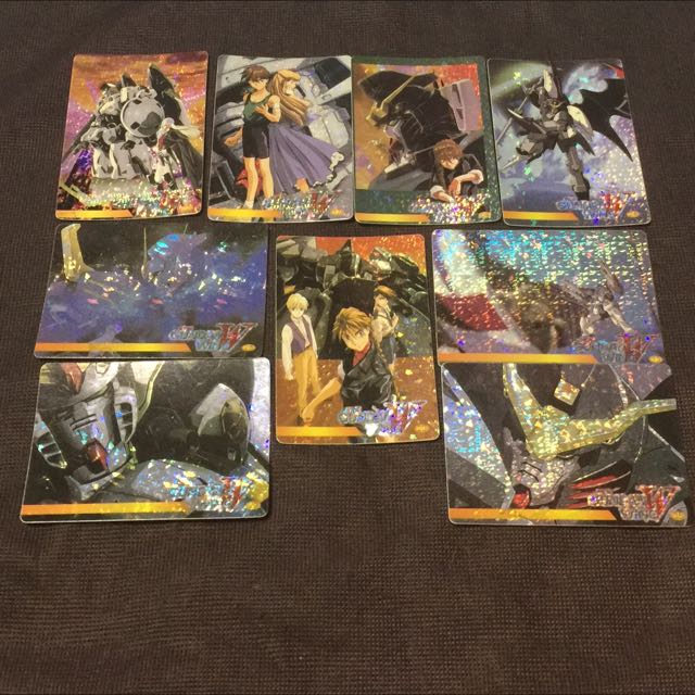 W Gundam Wing Flash Cards, Hobbies & Toys, Memorabilia & Collectibles ...