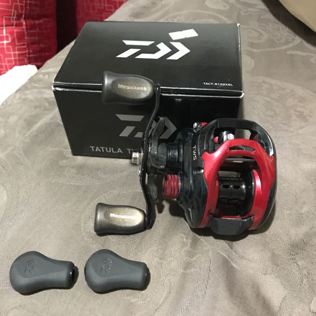 DAIWA Tatula CT Type R 8.1 + MEGABASS Knobs, Sports Equipment, Fishing ...