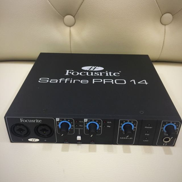Focusrite Saffire PRO 14 (Firewire), Hobbies & Toys, Music & Media ...