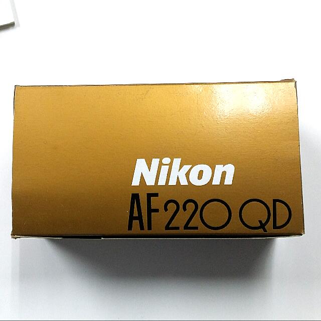 (BRAND NEW) Nikon AF220 QD, Photography, Cameras on Carousell