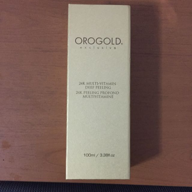 OroGold 24K Multi-vitamin Deep Peeling, Health & Nutrition, Health Supplements, Vitamins ...