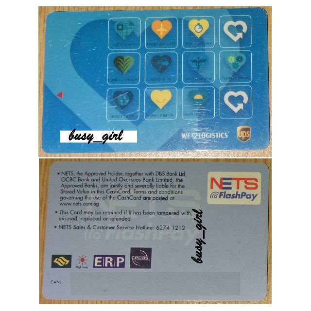 Scritchy-Scratchy Limited Edition UPS NETS FlashPay Card, Everything Else on Carousell