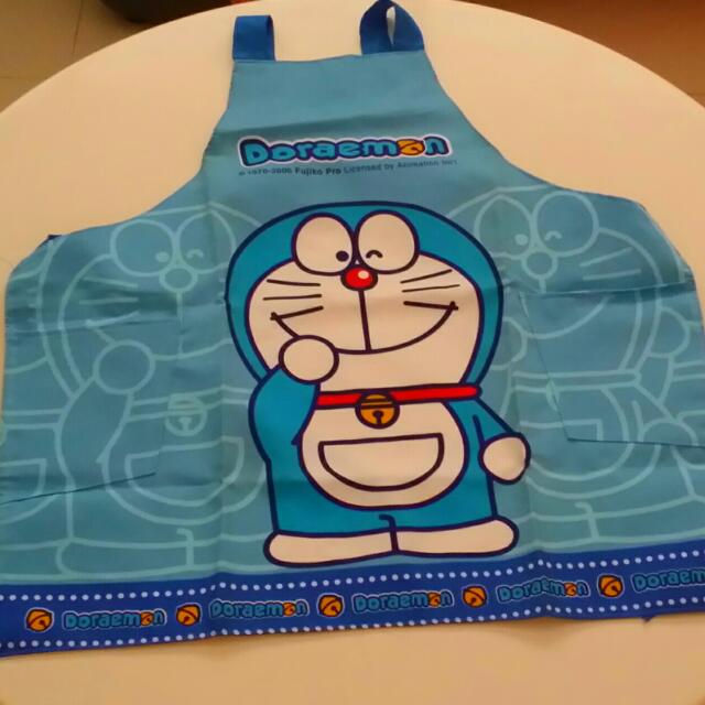 DORAEMON Apron (Original), Everything Else on Carousell