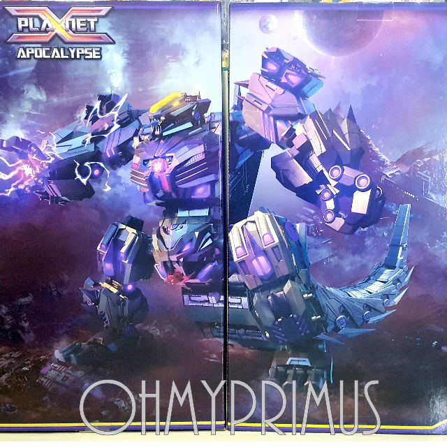 Planet X PX11 PX-11 PX-11A & 11B Apocalypse - WFC Trypticon (Set A & B ...