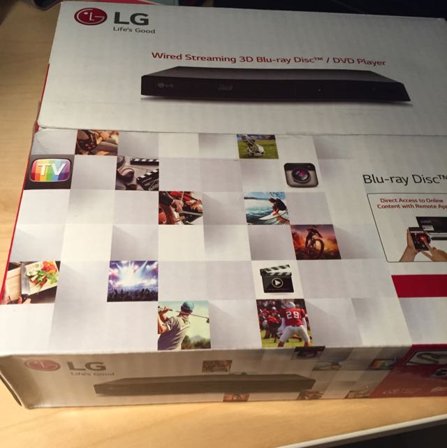 LG BP450 Blu-ray/DVD player, TV & Home Appliances, TV & Entertainment ...