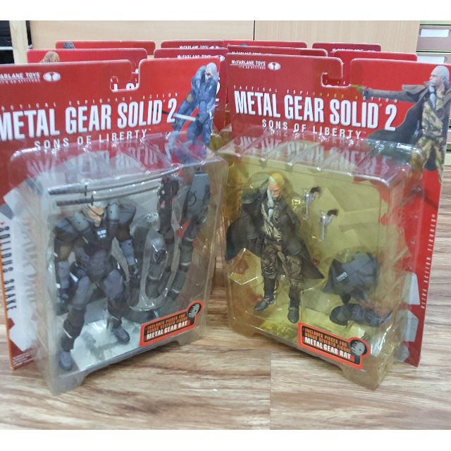Metal Gear Solid 2 Action Figure - Complete Set, Hobbies & Toys, Toys ...