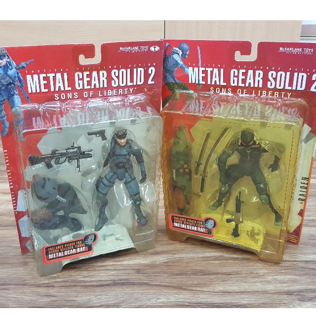 Metal Gear Solid 2 Action Figure - Complete Set, Hobbies & Toys, Toys ...