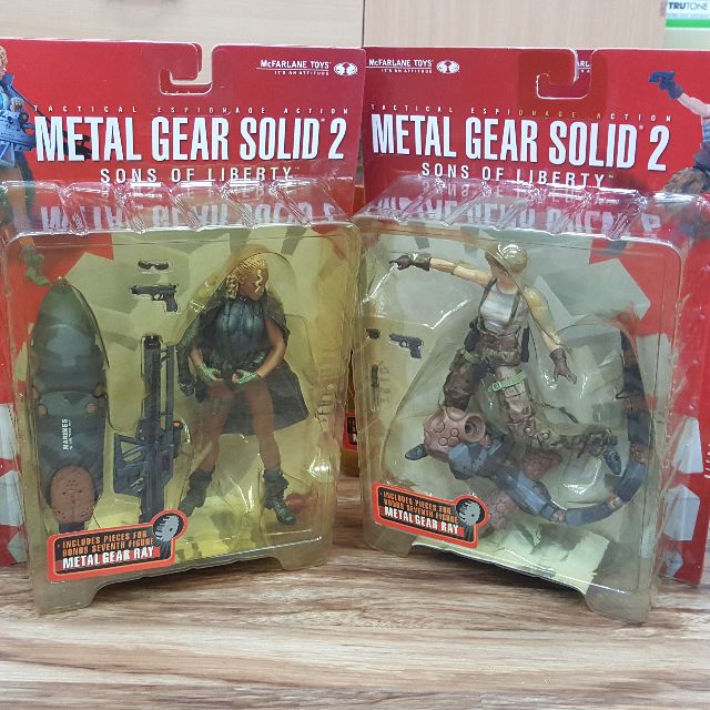 Metal Gear Solid 2 Action Figure - Complete Set, Hobbies & Toys, Toys ...