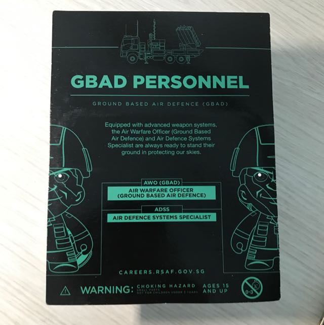 RSAF Oneforce GBAD Figurine, Hobbies & Toys, Toys & Games on Carousell