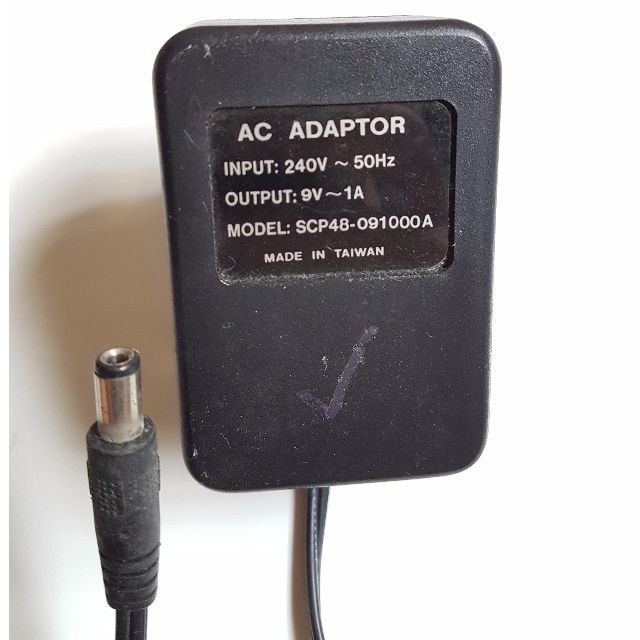 AC Adaptor Electronic 9V 1A, Computers & Tech, Parts & Accessories ...