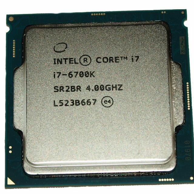 Intel® Core™ i7-6700K Processor, Computers & Tech, Parts & Accessories ...