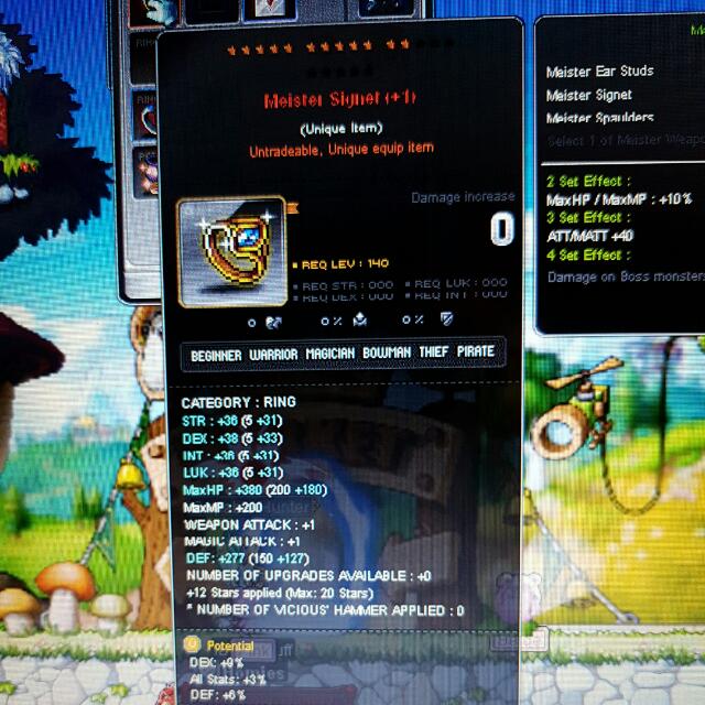 Maplestory Aquila meister (maplesea), Video Gaming, Video Game Consoles ...