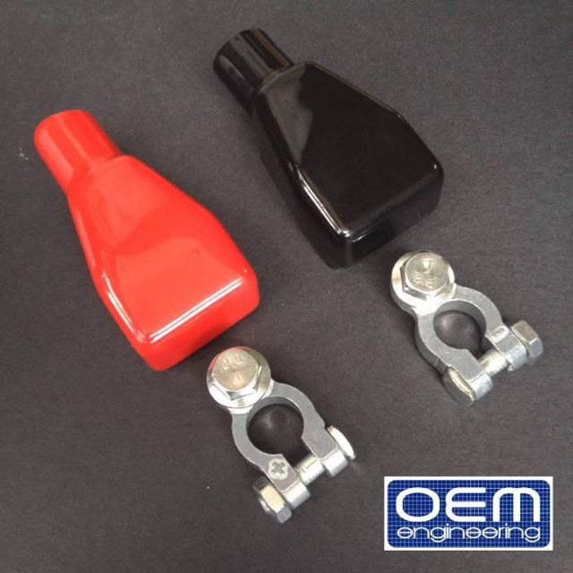 OEM Engineering OEM style battery terminal with covers set, Car Parts ...